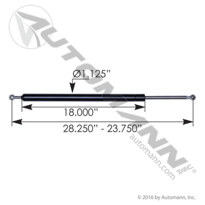 AUTOMANN A99463 Freightliner Hood Strut