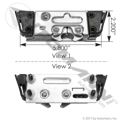 AUTOMANN HLK2041 Mack Door Latch LH