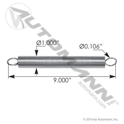 AUTOMANN KP115 Bumper Spring - Fontaine
