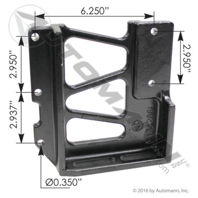 AUTOMANN M134286L Peterbilt Hood Bracket