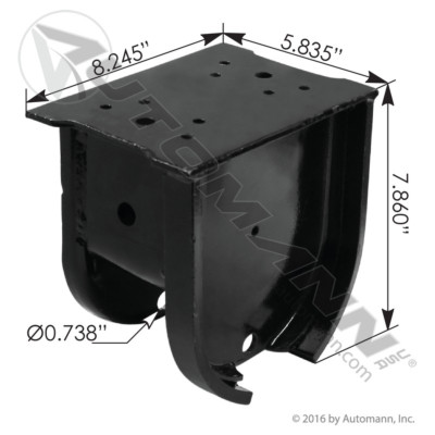 AUTOMANN M20734 Hutch: Rear RH Mount Hanger