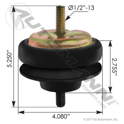 AUTOMANN M460401 Freightliner Cabin Mount