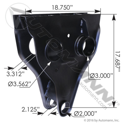 AUTOMANN M6114 Fruehauf Center Hanger