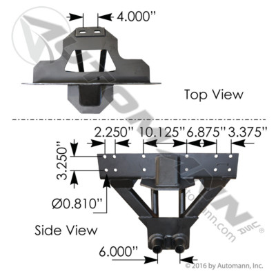 AUTOMANN M80821 Triangular Frame RH