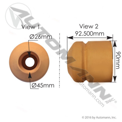 AUTOMANN MG27017 Chevy GM Bumper Stop