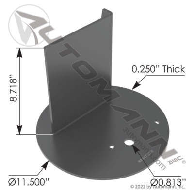 AUTOMANN MHT9511: Hendrickson Top Plate LH