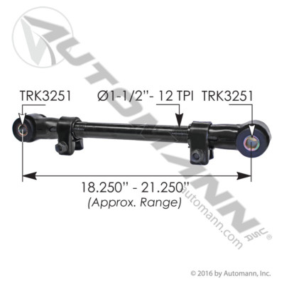 AUTOMANN TMR3132: Meritor Torque Rod