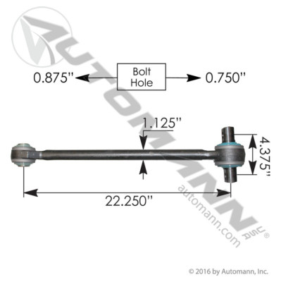 AUTOMANN TMR9417 Torque Rod - 22.25"