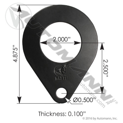 AUTOMANN WA371 Peterbilt Wear Washer