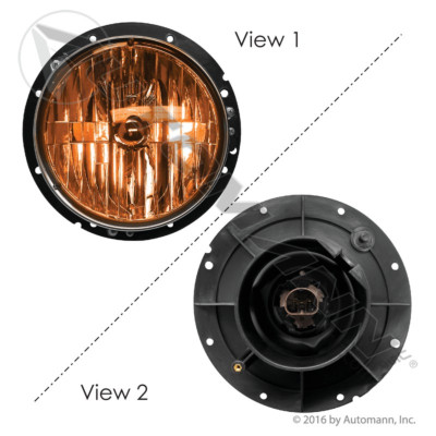 AUTOMANN 564.59040 Kenworth Headlamp LH