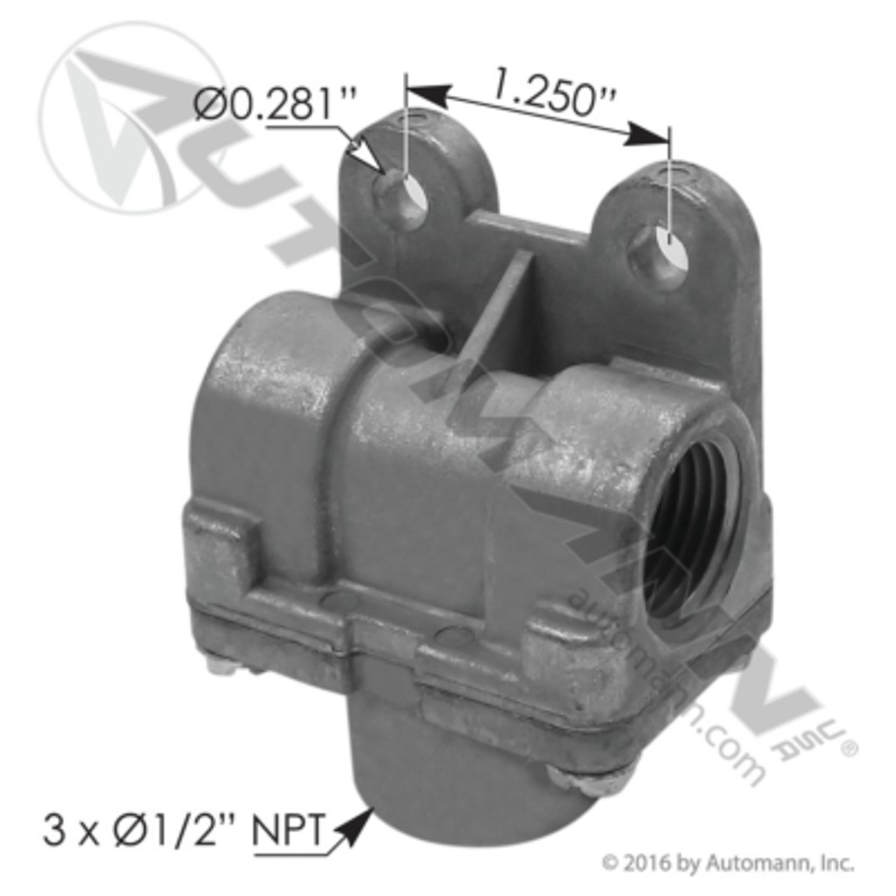 AUTOMANN 572.1034 Fuel Flow Splitter