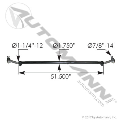 AUTOMANN 463.DS5004 Cross Tube Assembly