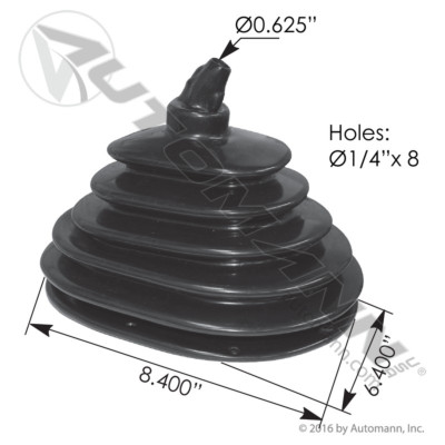AUTOMANN 562.7560 Shifter Boot - IH Navistar