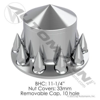 AUTOMANN 562.F1007C Chrome Rear Axle Cover