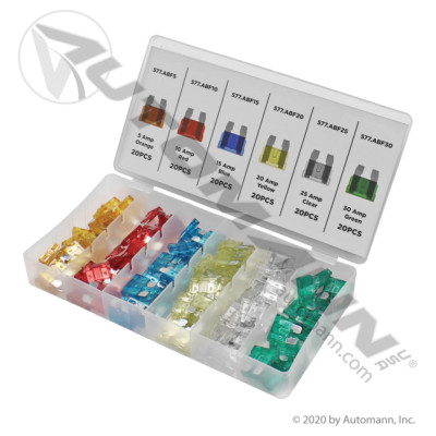 AUTOMANN 120pc Blade Fuse Assortment