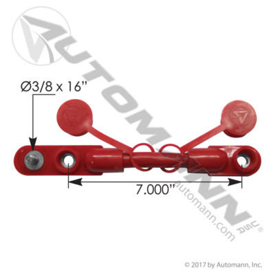 AUTOMANN 178.2020RD Battery Cable - Red