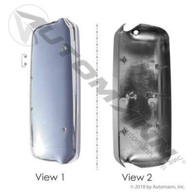 AUTOMANN Chrome Mirror Cover - Freightliner RH