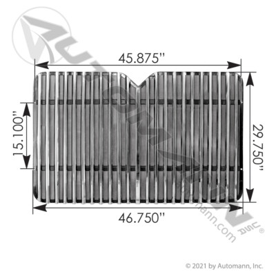 AUTOMANN 564.55043 Navistar Grille