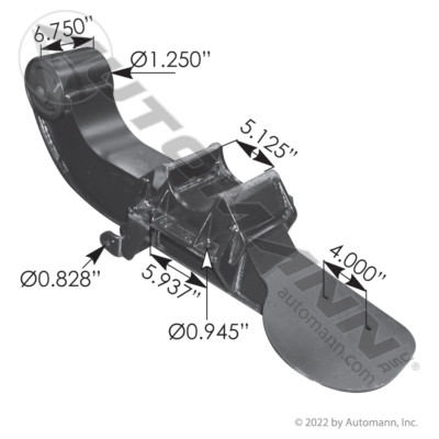 AUTOMANN MHT806 Hendrickson Beam Assembly