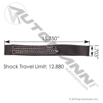 AUTOMANN MHTS1288 Hendrickson Shock Strap