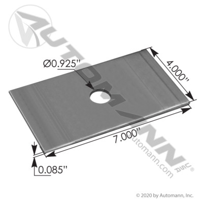 AUTOMANN MWW12 Freightliner Axle Shim