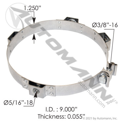 AUTOMANN 562.U55590A Heat Shield Bracket