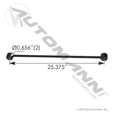 AUTOMANN TRR7501 Peterbilt Radiator Rod