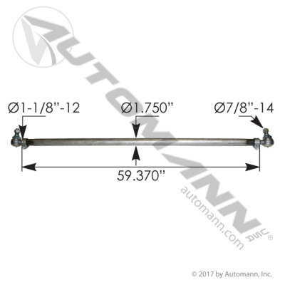 AUTOMANN 463.DS55710 Cross Tube Assembly