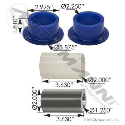 AUTOMANN TRB5031SUB: Hendrickson Pivot Bushing