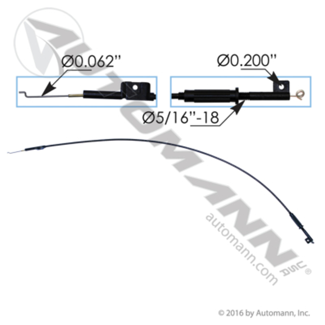 AUTOMANN HLK2375 Freightliner Heater Cable