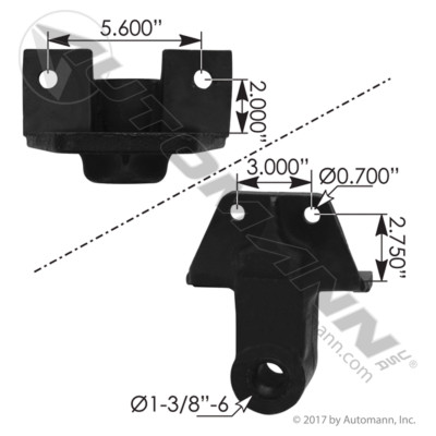 AUTOMANN M1019 Mack Rear Hanger