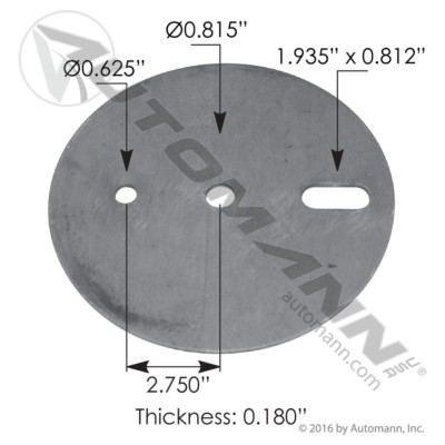 AUTOMANN MN93385 Neway Mounting Plate