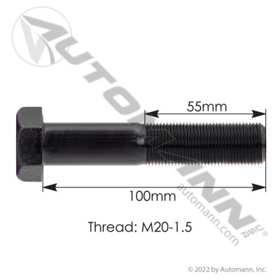 M5467F FREIGHTLINER SPRING PIN BOLT 20MM 1.5" - Sadler Power Train Inc