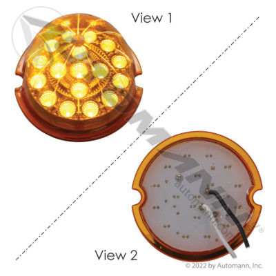 AUTOMANN LED Cab Marker Light - Amber