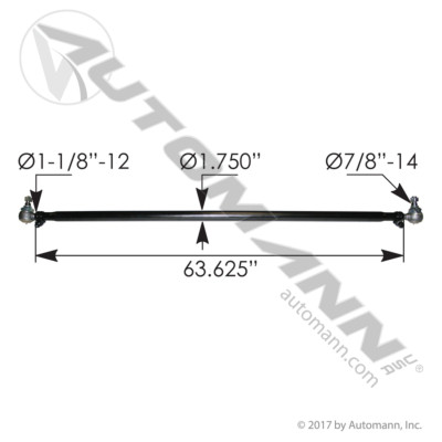 AUTOMANN 463.DS4602 Freightliner Cross Tube