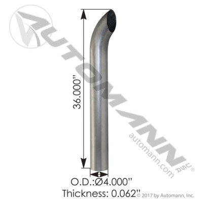 AUTOMANN 36in Aluminized Stack - 562.U5436SA