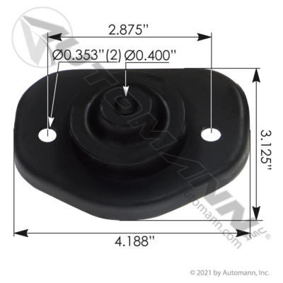 M203215 VOLVO MACK RADIATOR MOUNT BUSHING - Sadler Power Train Inc