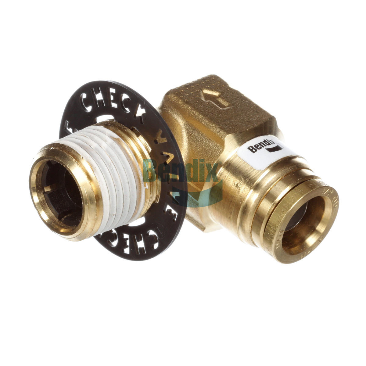 Bendix K114066: 90° Brass Check Valve