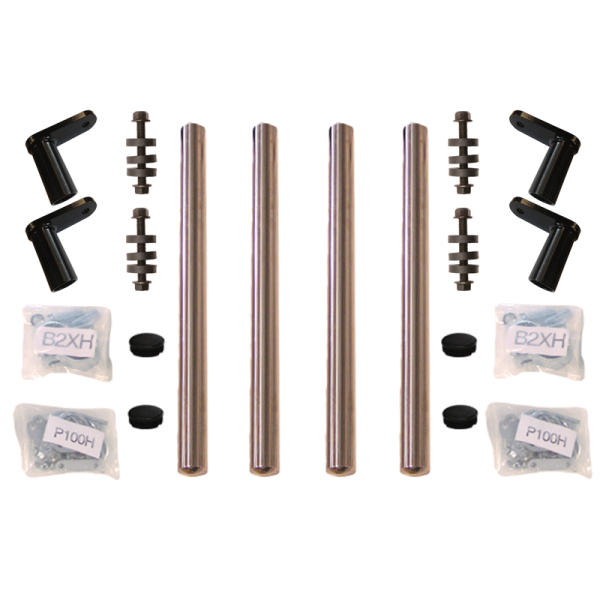 Stainless Steel Fender Bracket Kit for Single Axle - Minimizer 10001336