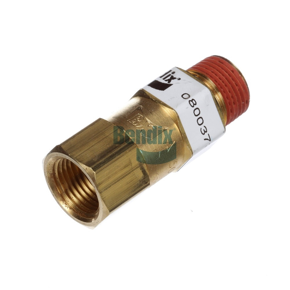 Bendix 800373 Check Valve: Brass, -40°F to 250°F