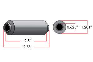 Flagg RB101 Rubber Bushing