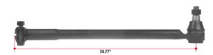 Flagg DS1297 Navistar Drag Link - 24.77"