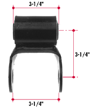 Flagg E433-55 Navistar Spring Shackle