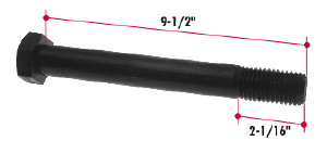 Flagg N275 Beam Bolt: Neway Pivot End