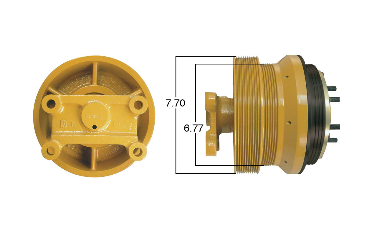 KIT MASTERS 99038 Fan Clutch - 36-Month Warranty
