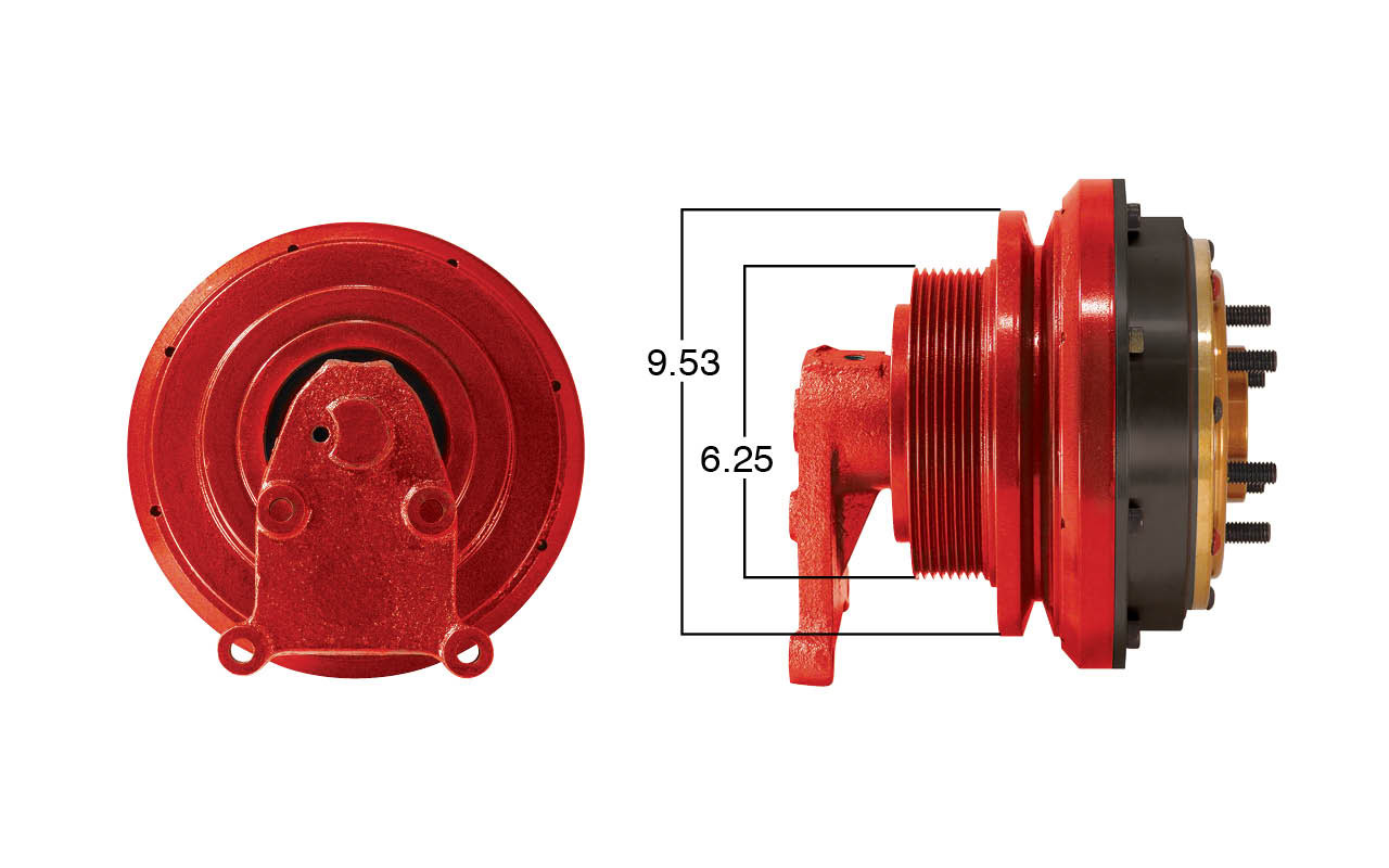 KIT MASTERS 99253 Fan Clutch - 36-Month Warranty