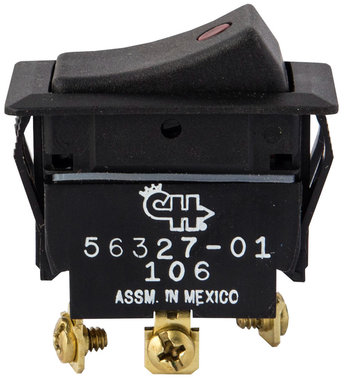 Tectran 19-1504 Rocker Switch - 25A, 12VDC