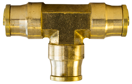 Tectran PL1364-6: 3/8" Tube Union Tee