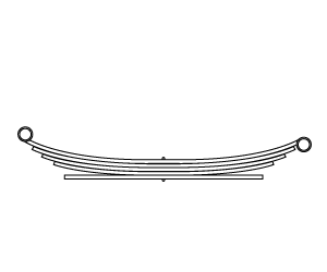 34-1337 DODGE TRUCK FRONT LEAFSPRING - Sadler Power Train Inc