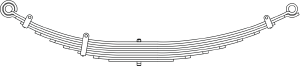 55-896 LEAF SPRING ASSEMBLY - Sadler Power Train Inc